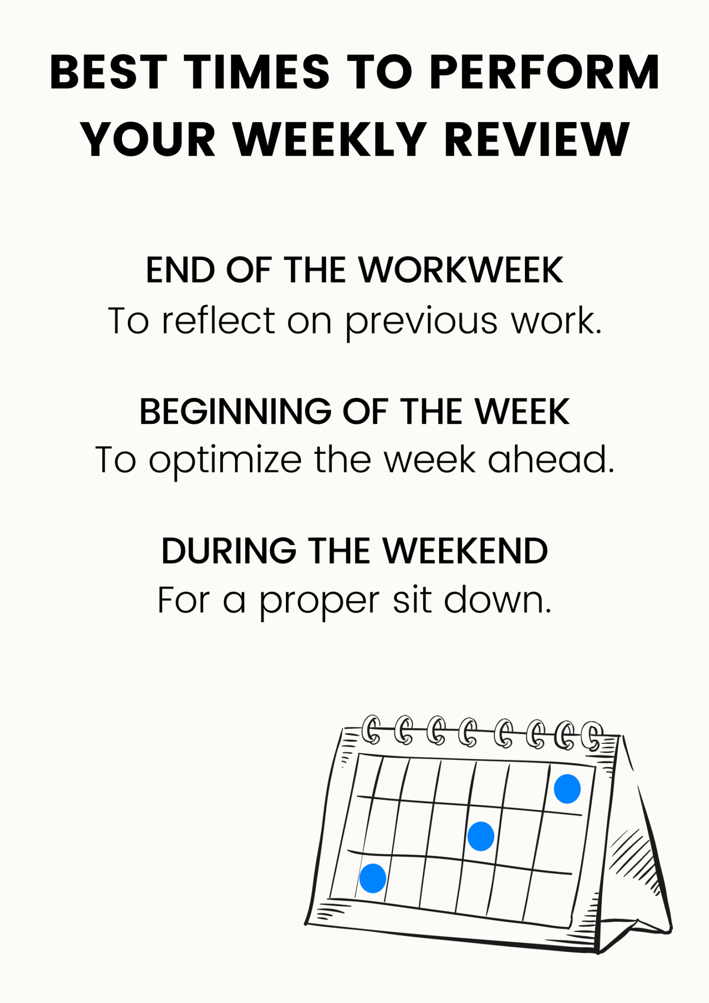 The Weekly Review: A Step by Step Guide | Any.do blog