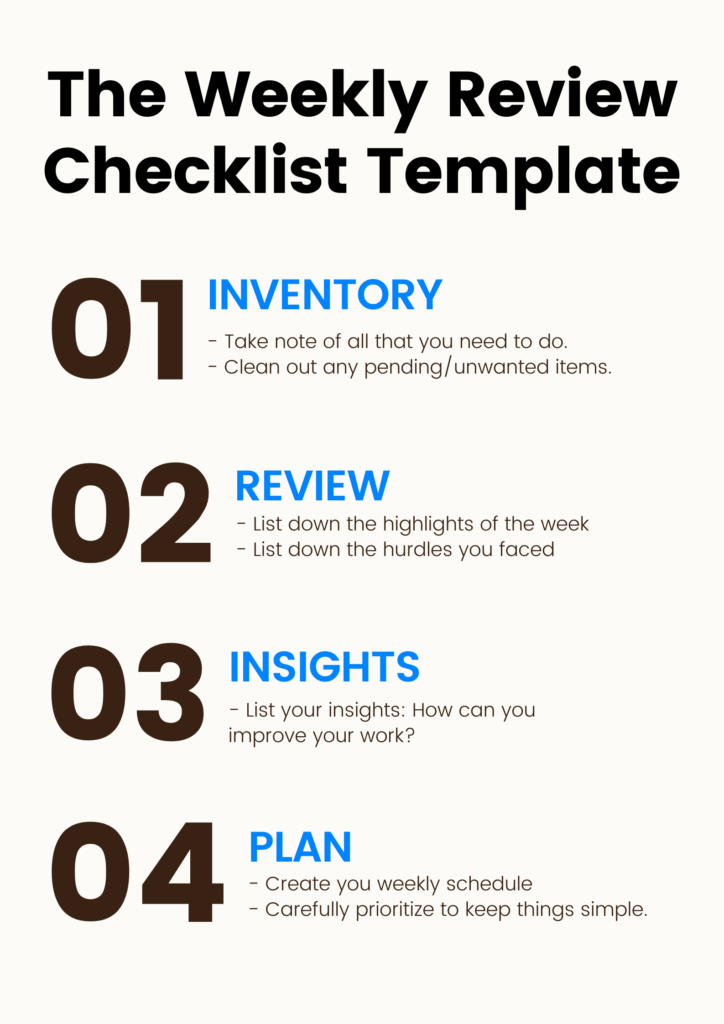 The Weekly Review: A Step by Step Guide | Any.do blog